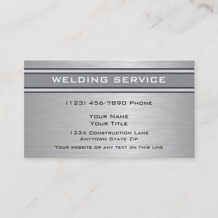Welding Business Cards | Zazzle