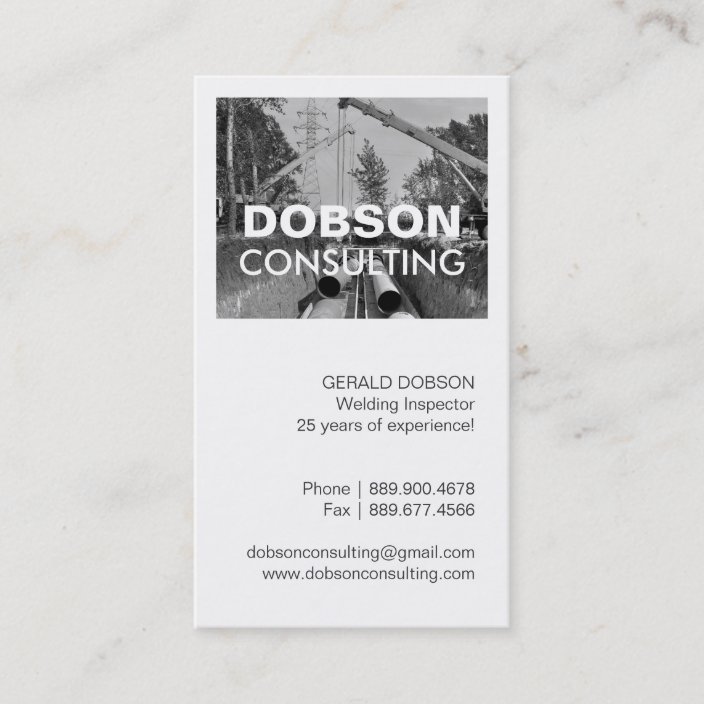 Welding Inspector Business Card | Zazzle.com