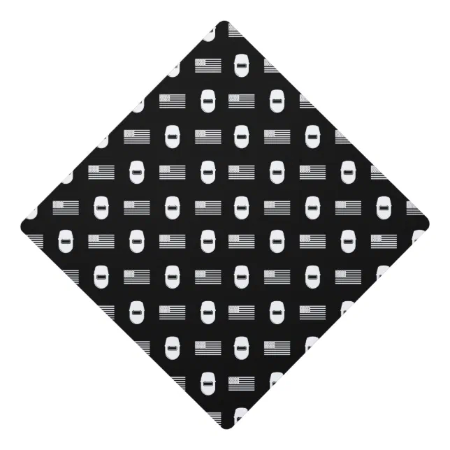 Welding Pattern Graduation Cap Topper | Zazzle