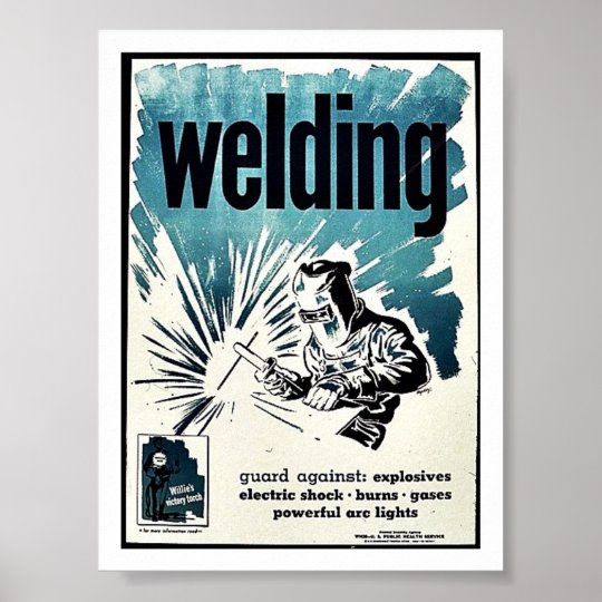 Welding Poster | Zazzle.com