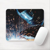Welding Sparks Mouse Pad | Zazzle