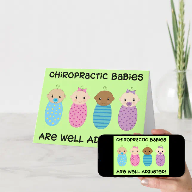 Well Adjusted Babies Card | Zazzle