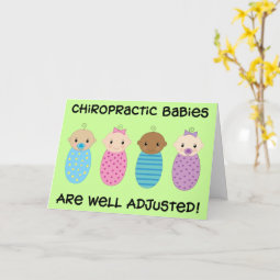 Well Adjusted Babies Card | Zazzle