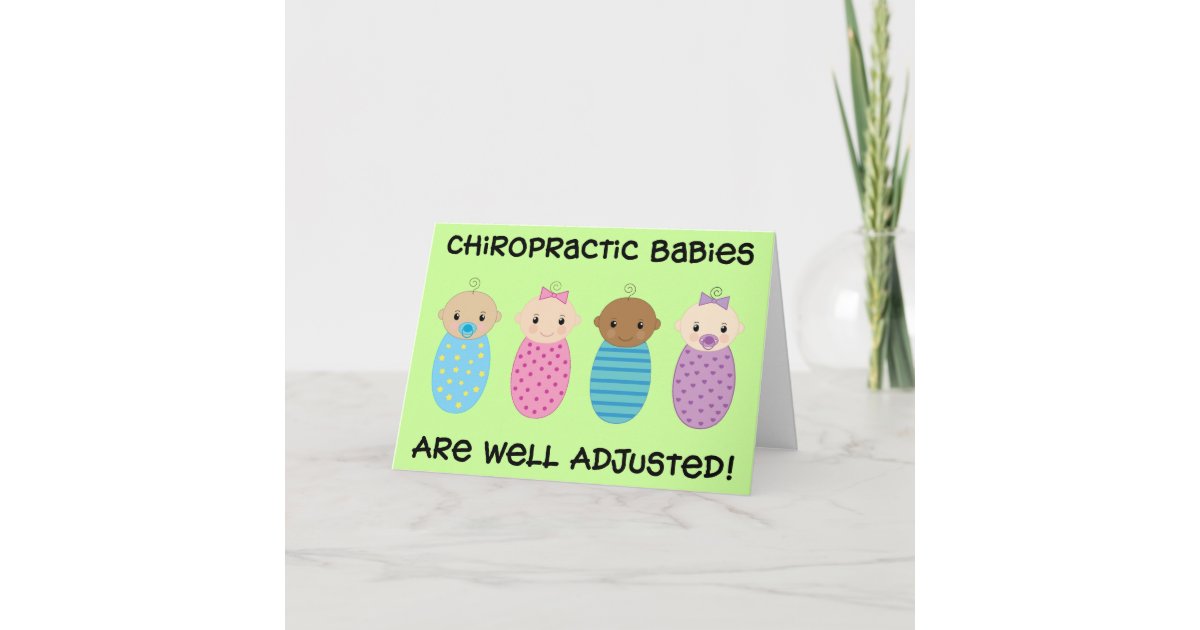 Well Adjusted Babies Card | Zazzle