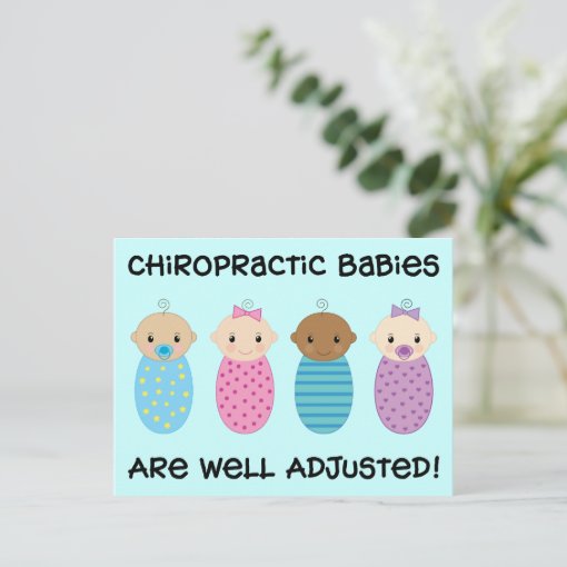 Well Adjusted Babies Postcards | Zazzle