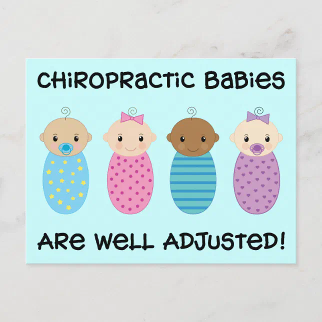 Well Adjusted Babies Postcards | Zazzle