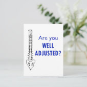 Well Adjusted Postcard | Zazzle