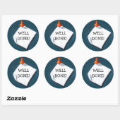 WELL DONE STICKERS | Zazzle
