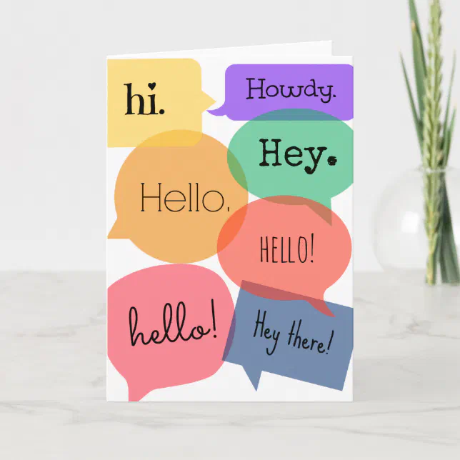 Well Hello There Card | Zazzle