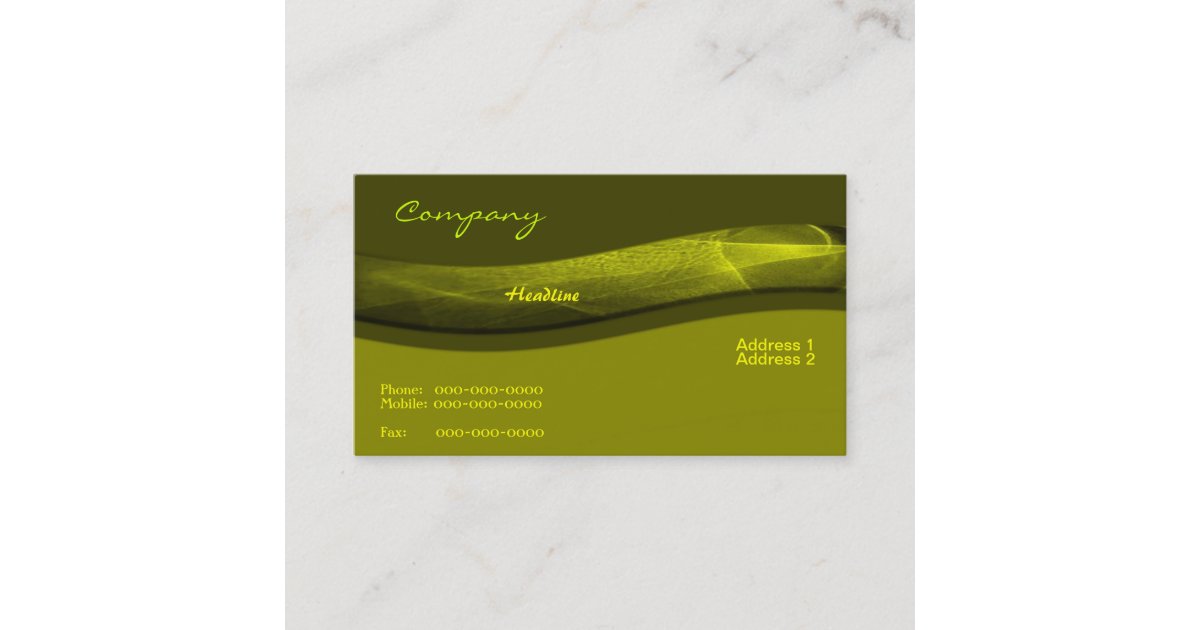 Wellness Business Card | Zazzle
