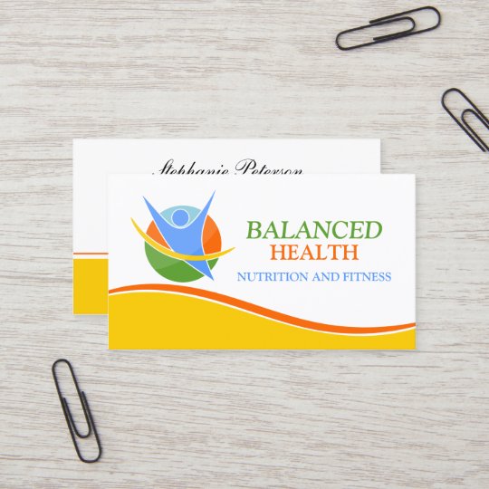 Wellness Coach Business Card | Zazzle.com