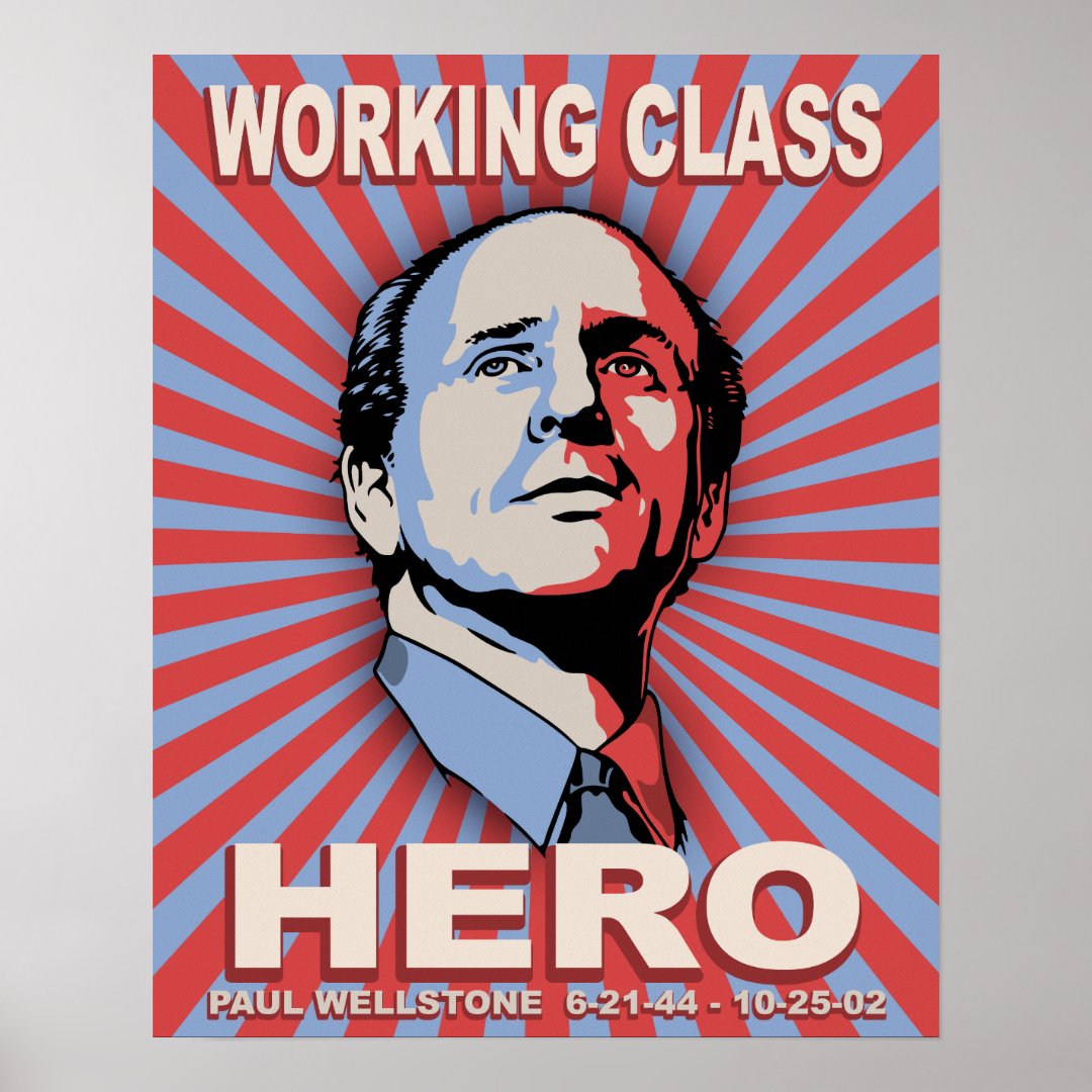 Wellstone Hero Poster | Zazzle