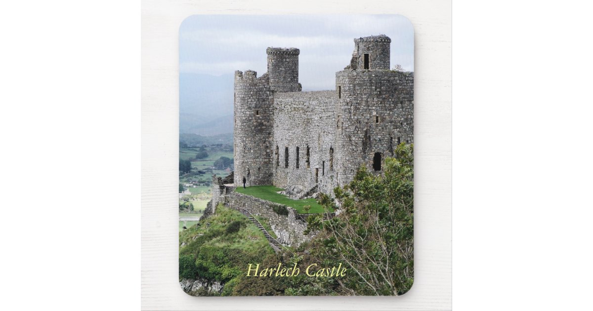 WELSH CASTLES MOUSE PAD | Zazzle