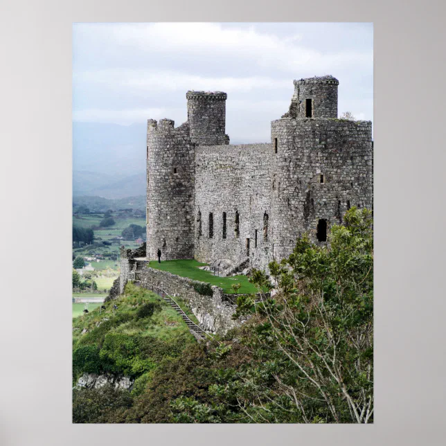 WELSH CASTLES POSTER | Zazzle