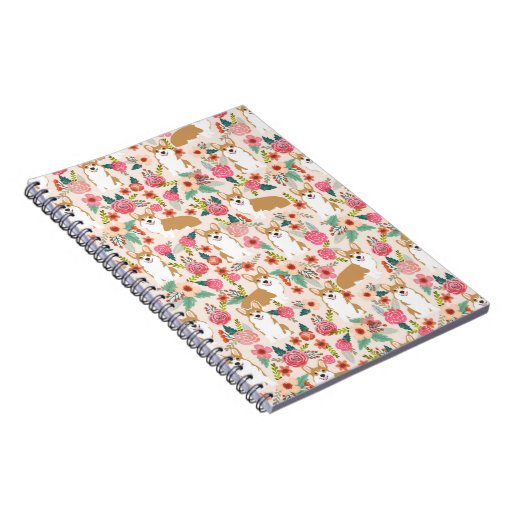 Welsh Corgi journal notebook dog stationery | Zazzle