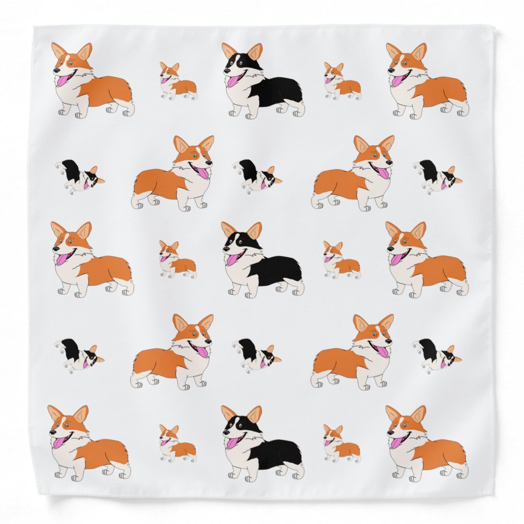 Welsh Corgis Bandana | Zazzle