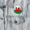 Welsh Dragon Button | Zazzle