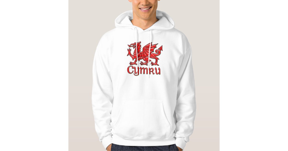 Welsh Dragon Cymru Hoodie Wales, St. David's Day | Zazzle