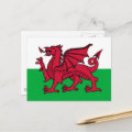 Welsh Dragon Postcard | Zazzle
