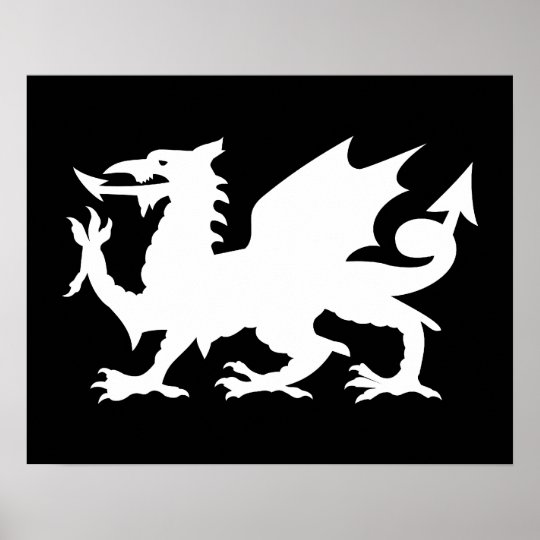 Welsh Dragon Poster | Zazzle.com