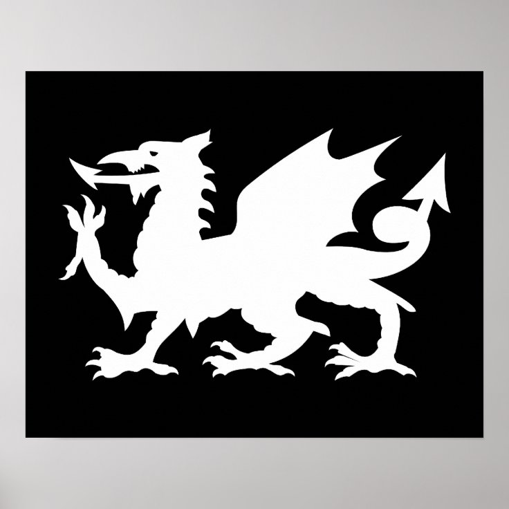 Welsh Dragon Poster | Zazzle