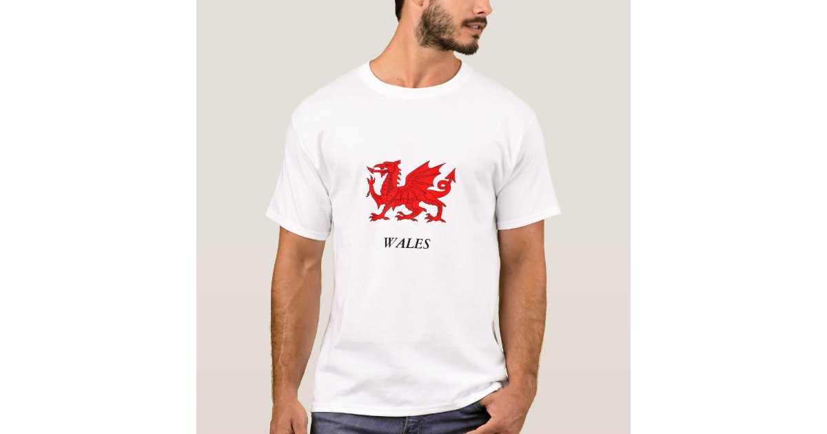 Welsh Dragon T-Shirt | Zazzle