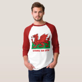 Welsh flag, Cymru am byth T-Shirt | Zazzle