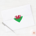 Welsh Flag Heart Sticker | Zazzle