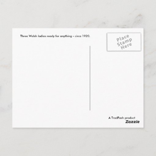 Welsh Girls Postcard | Zazzle