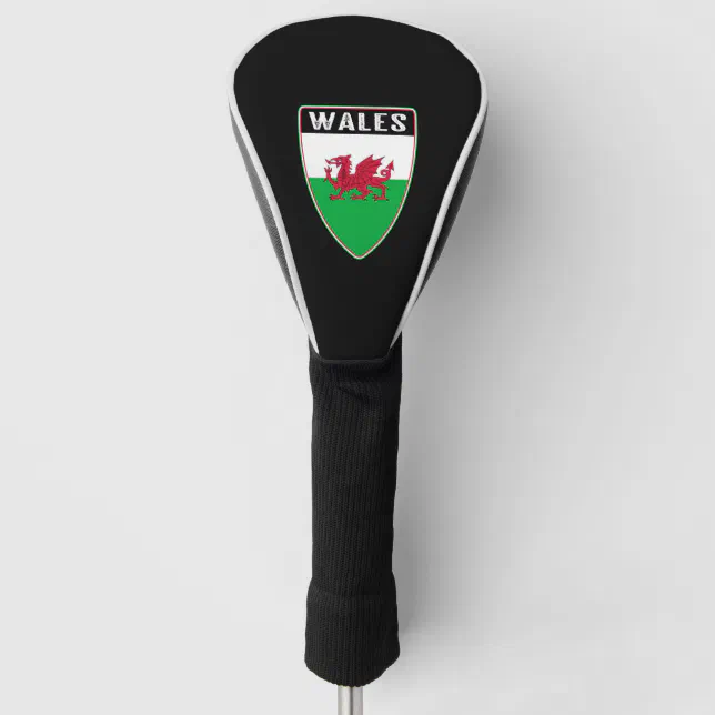 Welsh Shield Golf Head Cover | Zazzle
