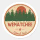 Wenatchee National Forest Classic Round Sticker | Zazzle