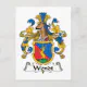 Wendt Family Crest Postcard | Zazzle