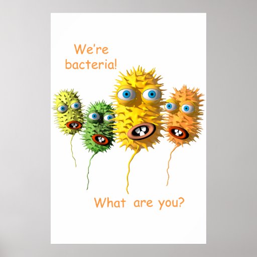 Bacteria Posters, Bacteria Prints, Art Prints, & Poster Designs | Zazzle