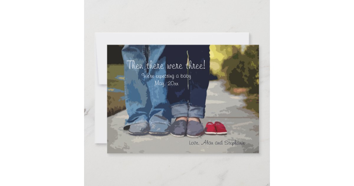 We're Expecting Pregnancy Announcement | Zazzle