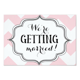 We Are Getting Married Invitation