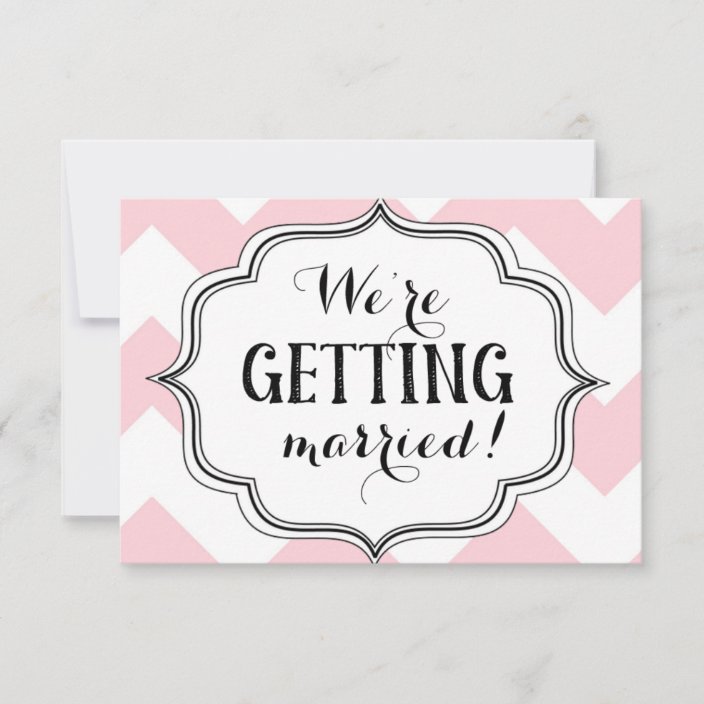 We're Getting Married! Invitation | Zazzle.com