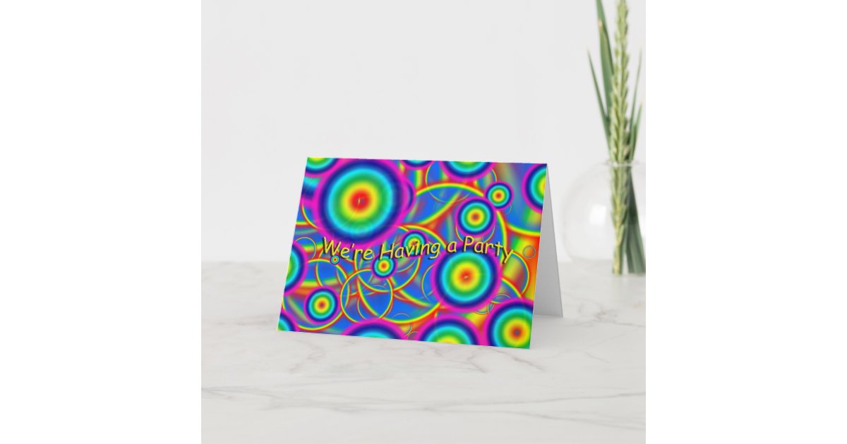 We're Having a Party Invitation | Zazzle