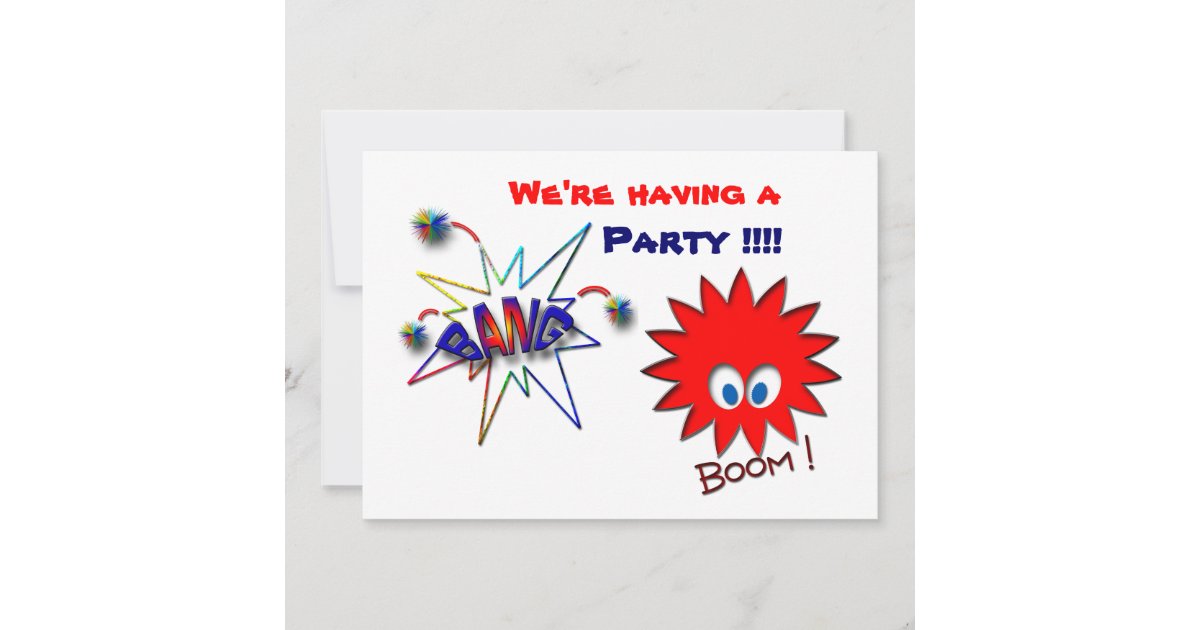 We're having a Party !!!! Invitation | Zazzle