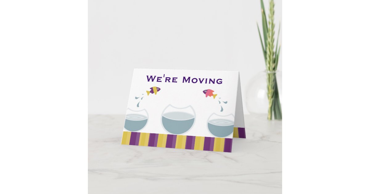 We're Moving Announcement | Zazzle