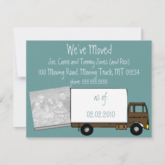 We're Moving Announcement Cards (w/ house photo) | Zazzle.com