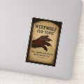 Werewolf Fur Tonic - Halloween Apothecary Label | Zazzle
