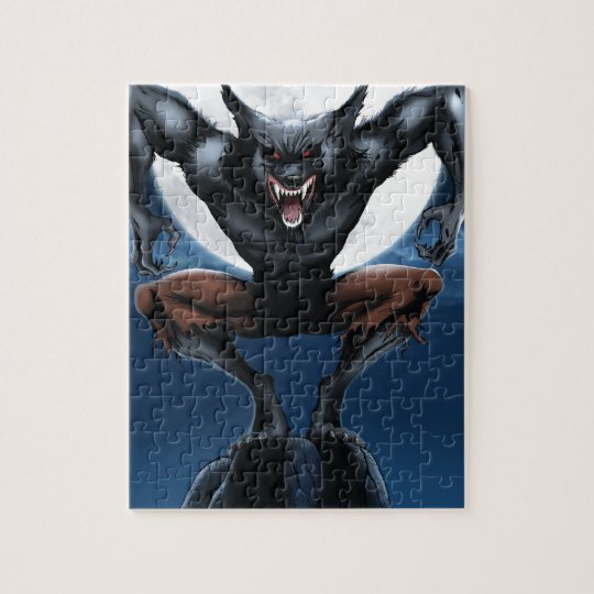 Werewolf Jigsaw Puzzle | Zazzle.com