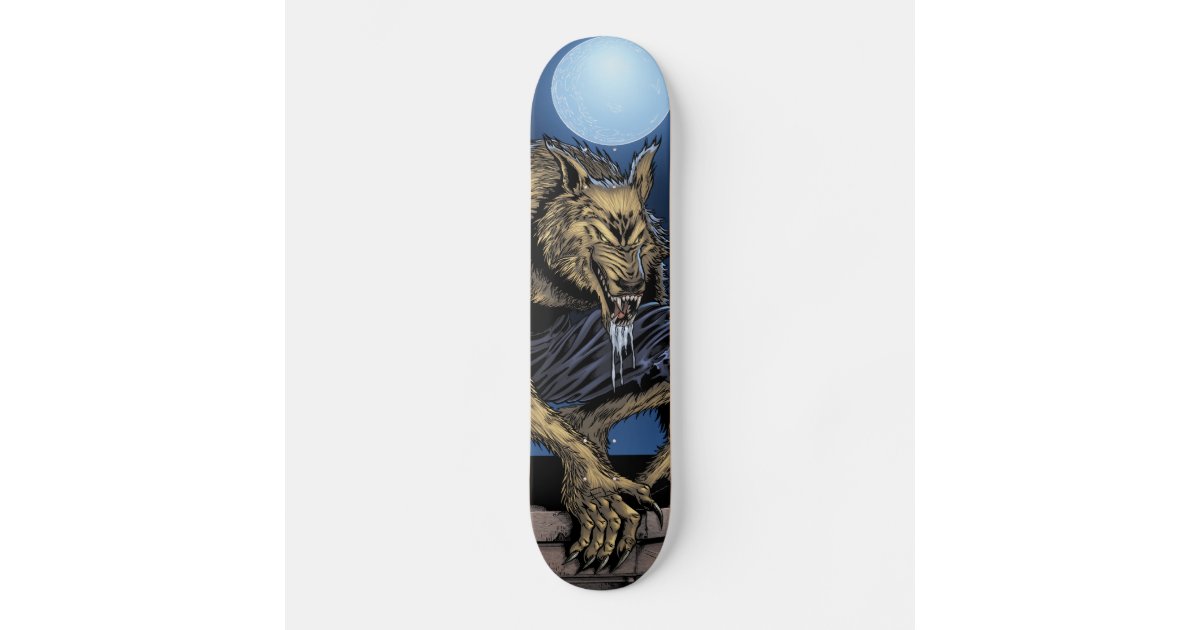 Werewolf skateboard | Zazzle