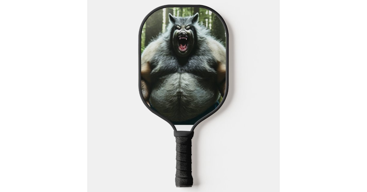 Werewolf Who Ate The Whole Village pickleball padd Pickleball Paddle ...