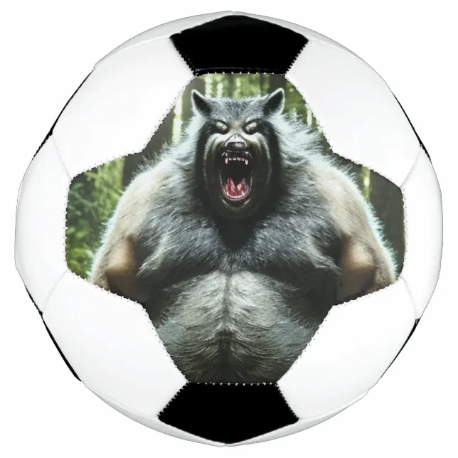 Werewolf Who Ate The Whole Village soccer ball | Zazzle