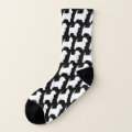 West Highland White Terrier Silhouettes Westies Socks | Zazzle