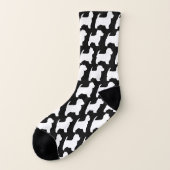 West Highland White Terrier Silhouettes Westies Socks | Zazzle