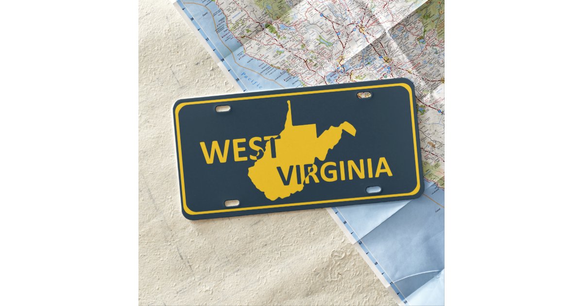 West Virginia License Plate | Zazzle