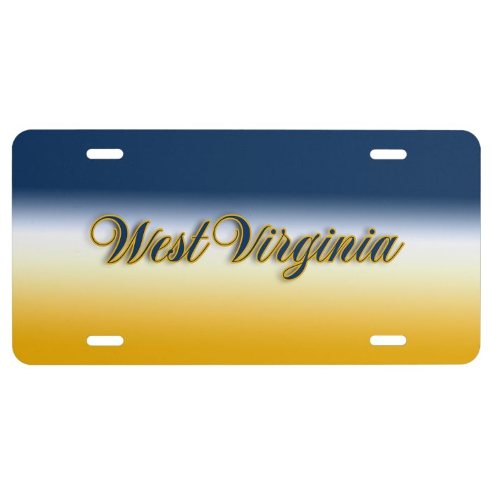 West Virginia License Plate | Zazzle.com