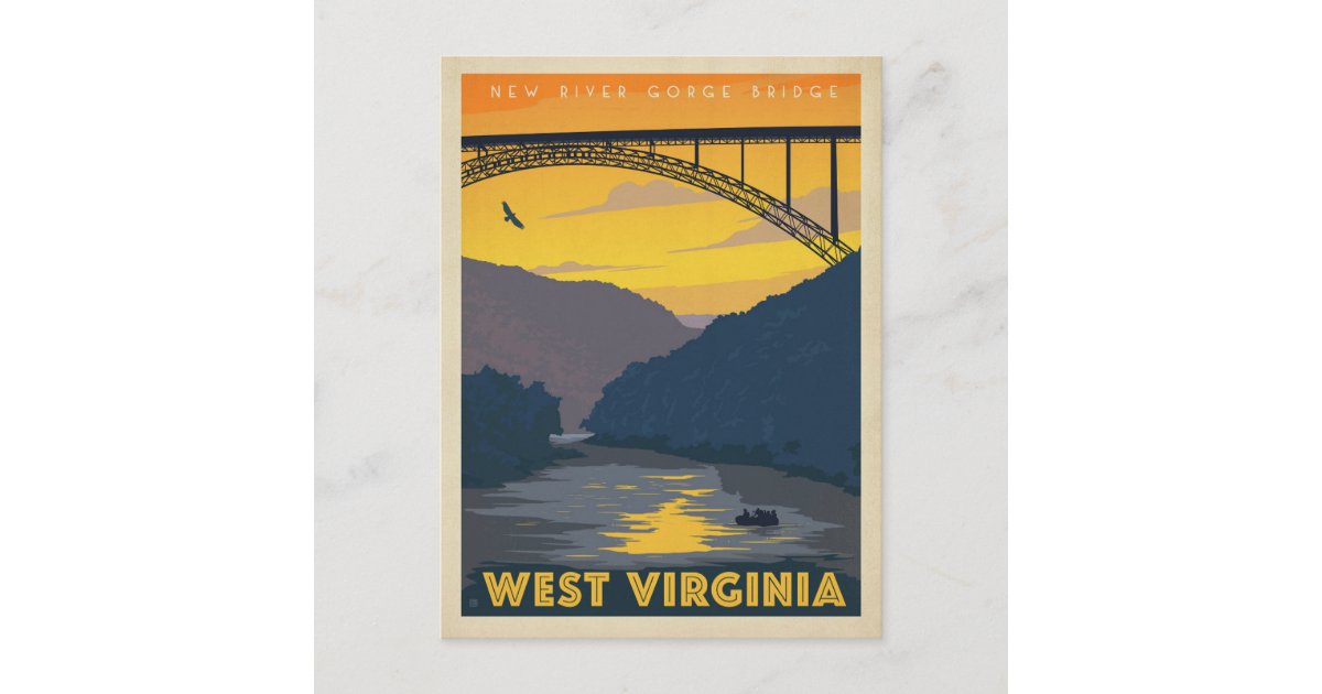 West Virginia Postcard | Zazzle